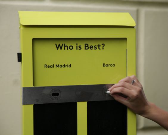 Ballot Bin – Keep streets butt-free with the Ballot Bin